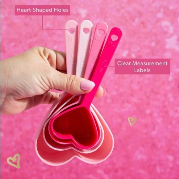 Paris Hilton | Kitchen | Paris Hilton Heart Measuring Spoons And ...
